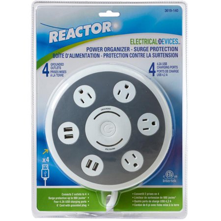 4 Outlet Round Power Station - with 4 USB Ports - Walmart.ca