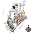 5-25KG Liquid Weighing Filling Capping Machine Mobile Semi-Automatic ...