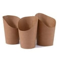 50Pcs 12oz Kraft Paper French Fry Cups, Disposable Charcuterie Cups ...
