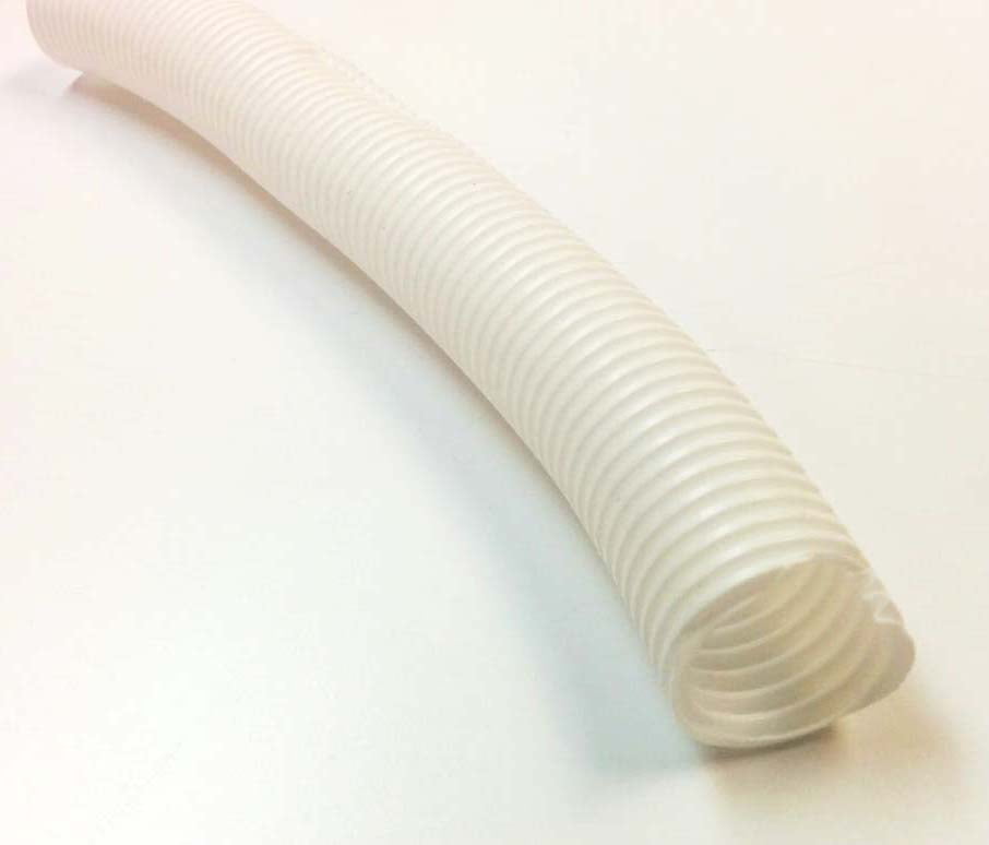 2" Polyethylene Split Wire Loom Tubing - Length: 10 Feet - Color: White ...