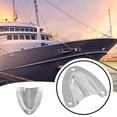 Marine Grade Stainless Steel Midget Clam Shell Wire Cable Vent Cover ...
