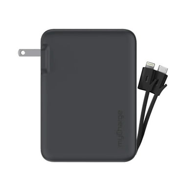 MyCharge PowerHub Max 15,000mAh Portable Battery Pack with Built-in Wall Prongs - Walmart.com