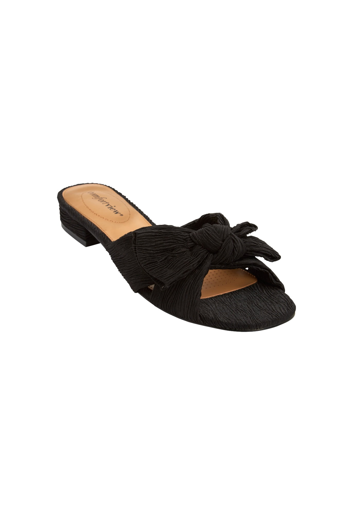 Comfortview Women's Wide Width The Blanche Mule Shoes - Walmart.com