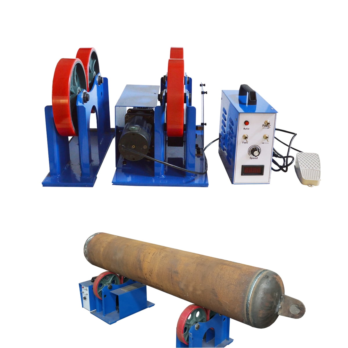INTSUPERMAI Welding Rotator Pipe Turning Roller Automatic Welding ...
