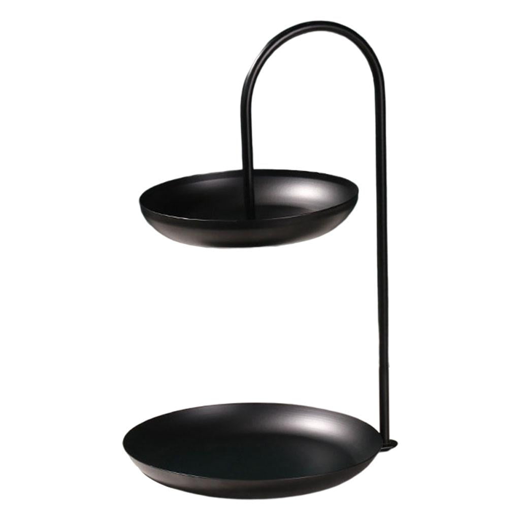 Two-Tiered Tray Organizer Cake Rack Wedding Decoration Family Party ...