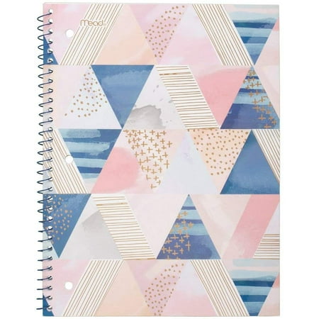 Mead Spiral Notebook, 1 Subject, College Ruled, 70 Sheets, 10-1/2" x 7 ...