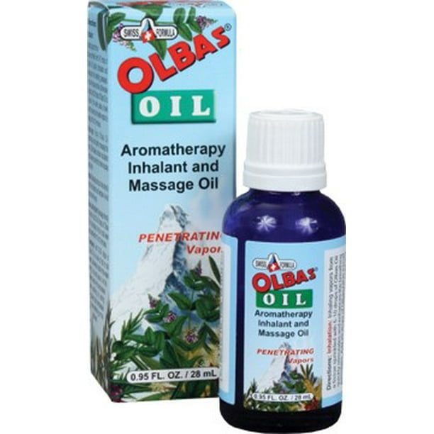 Olbas Oil, Aromatherapy Inhalent and Massage Oil, 28 ml - Walmart.com ...