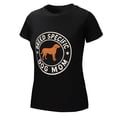 Breed Specific Dog Mom Women’s Cotton Short Sleeve T-Shirt HD Graphic ...