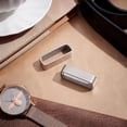 2pc 304 Stainless Steel Belt Keeper Belt Strap Loop Ring Buckle Parts ...