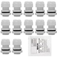 NPT 1/2”(12PCS)：MAKERELE Cable Glands Plastic Waterproof 6-12mm Cable ...