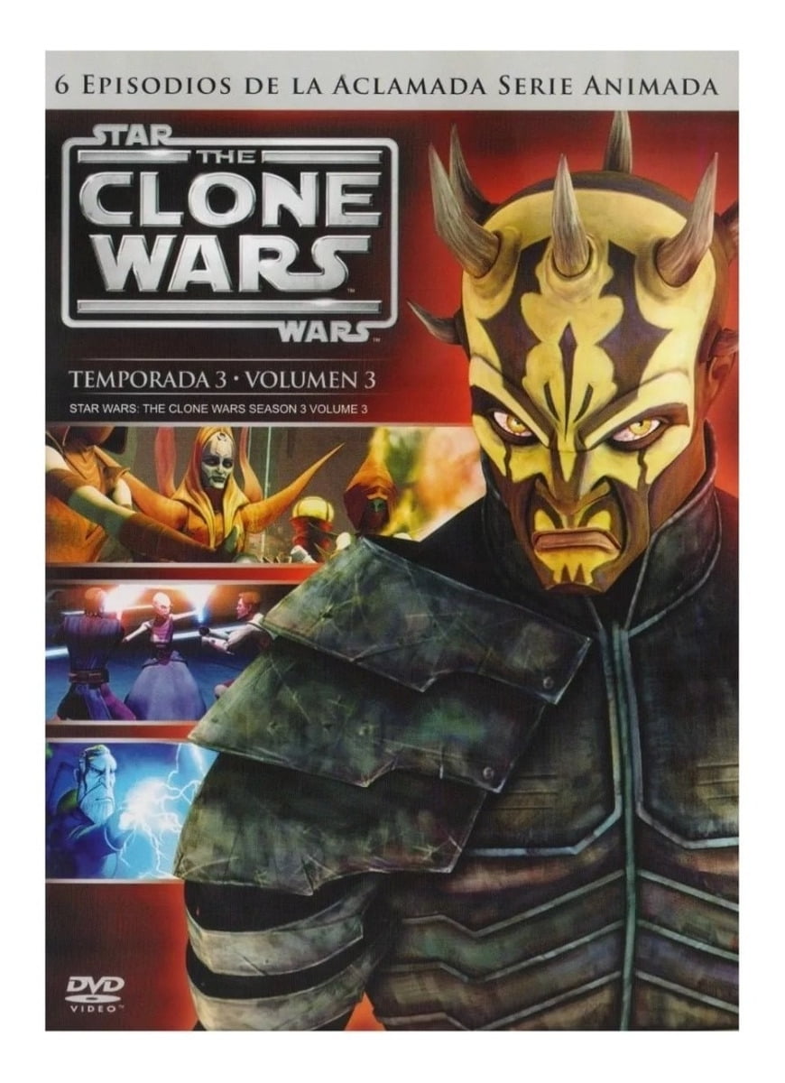 Star Wars The Clone Wars Temporada 3 Volumen 3 Dvd DISNEY PIXAR Star ...