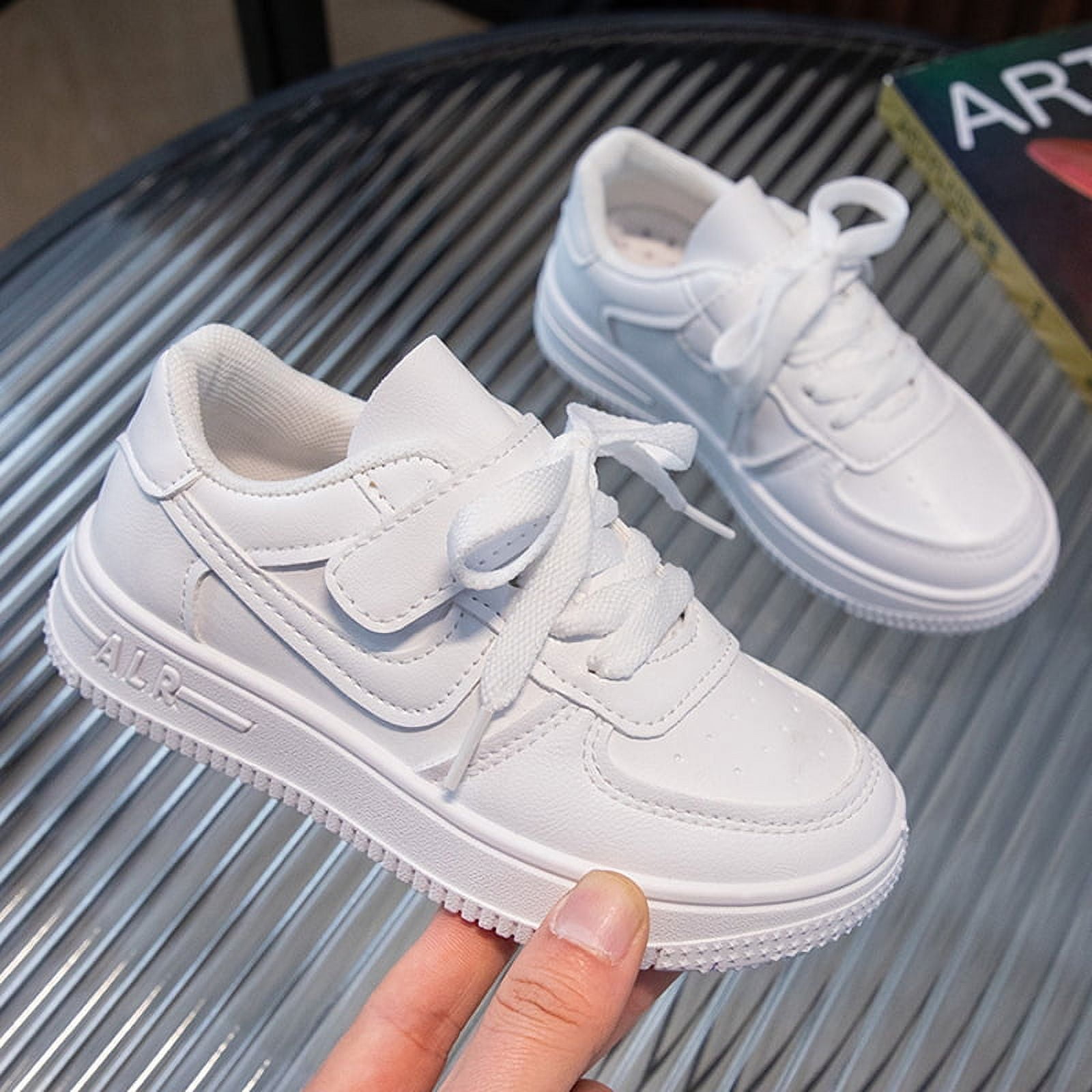 Click here for Rongmo Student White Shoes Soft Bottom Childrens B... prices