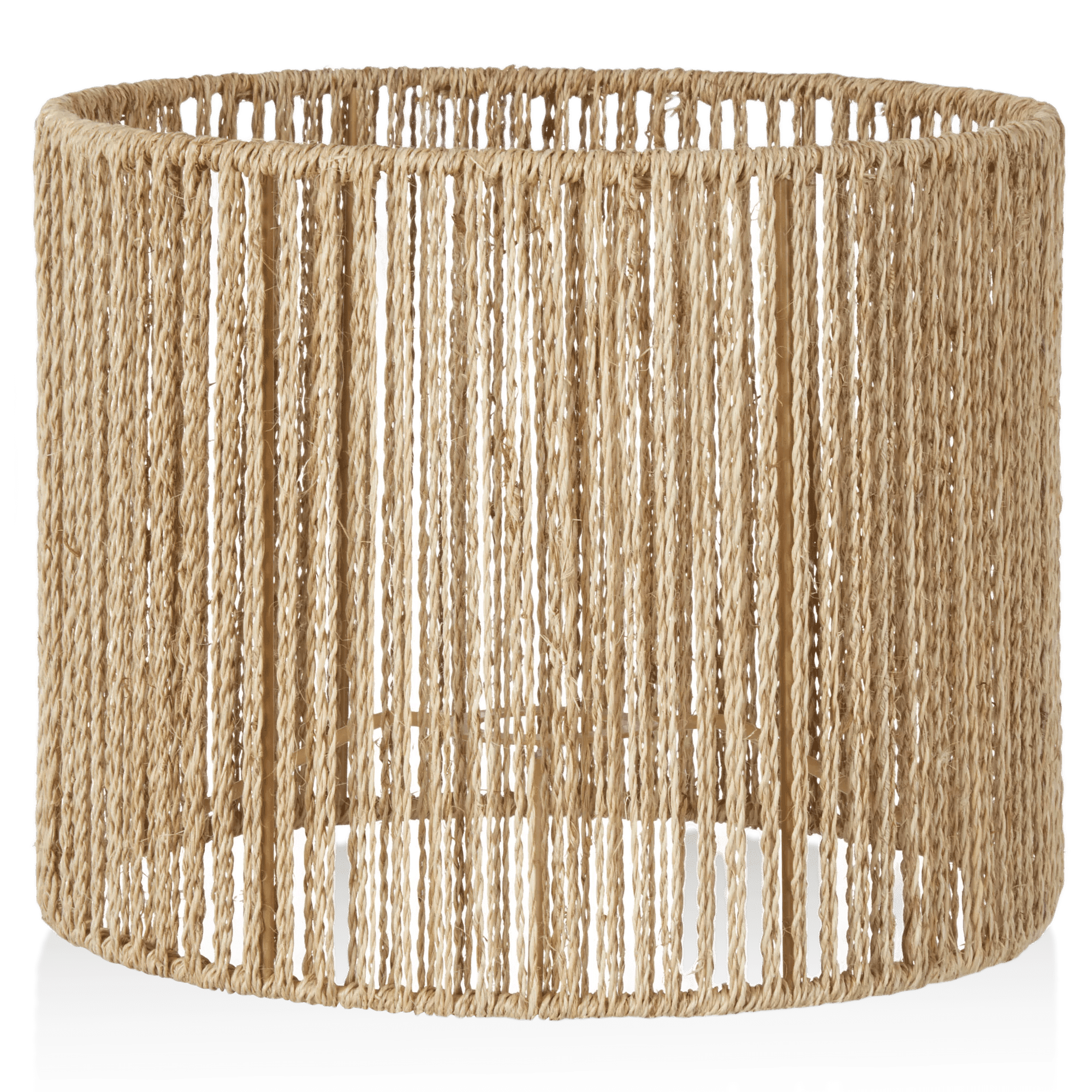 Click here for Bouclair Natural Hemp Rope Lampshade 10 X 8 In (25... prices