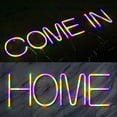 Neon Alphabet Light-colorful LED Alphabet Light- Battery & USB Powered ...