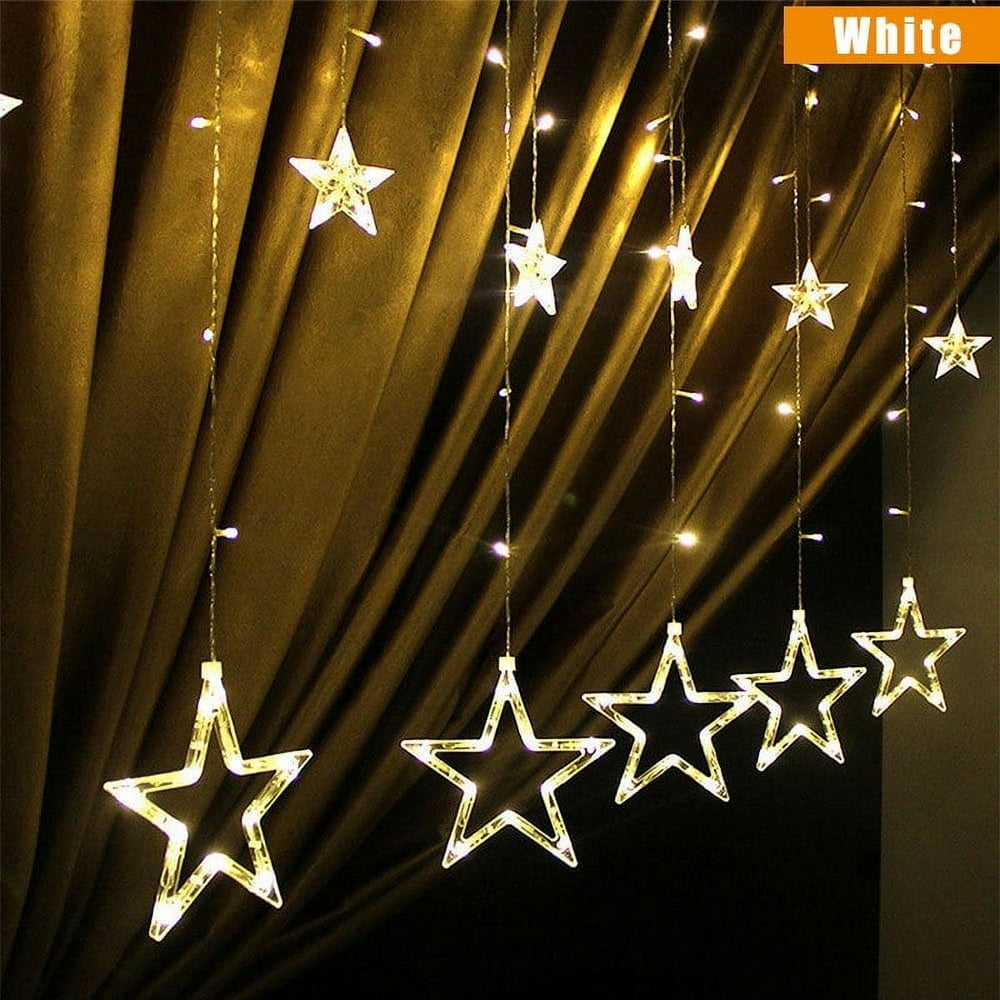 Click here for Generic Star Shaped Led Lights String Curtain Wind... prices