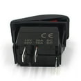 Marine Boat Trailer RV Rocker Switch ON-OFF SPST 3 Pin 1 Red LED Auto ...