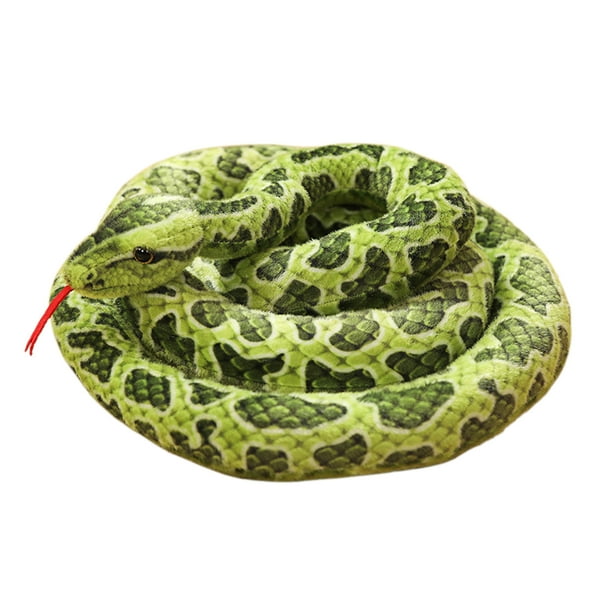 Giant Boa Constrictor Large Stuffed Animal Snake Plush Realistic Toy 80 ...