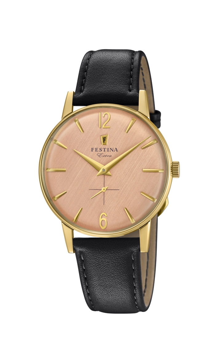 Buy Festina F20249-3 Mens Extra Pink Dial Stainless Steel 36mm Watch ...