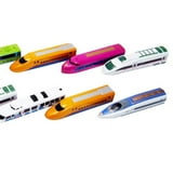 All Aboard! Pull Back Toy Trains, Set Of 12 - Walmart.com