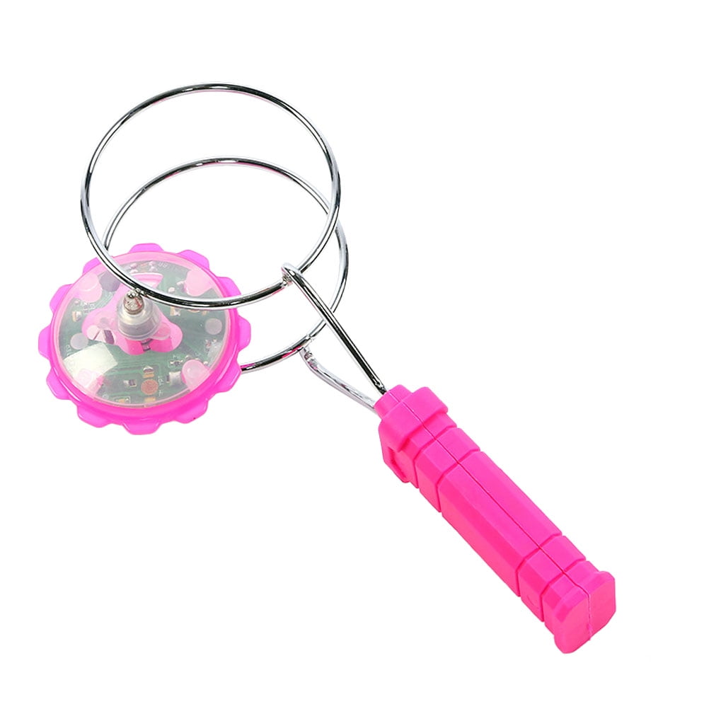 Light Up Magnetic Gyro Wheels Funny Battery Operated Flashing Light ...