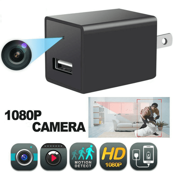 Wireless Phone Charger Hidden Camera