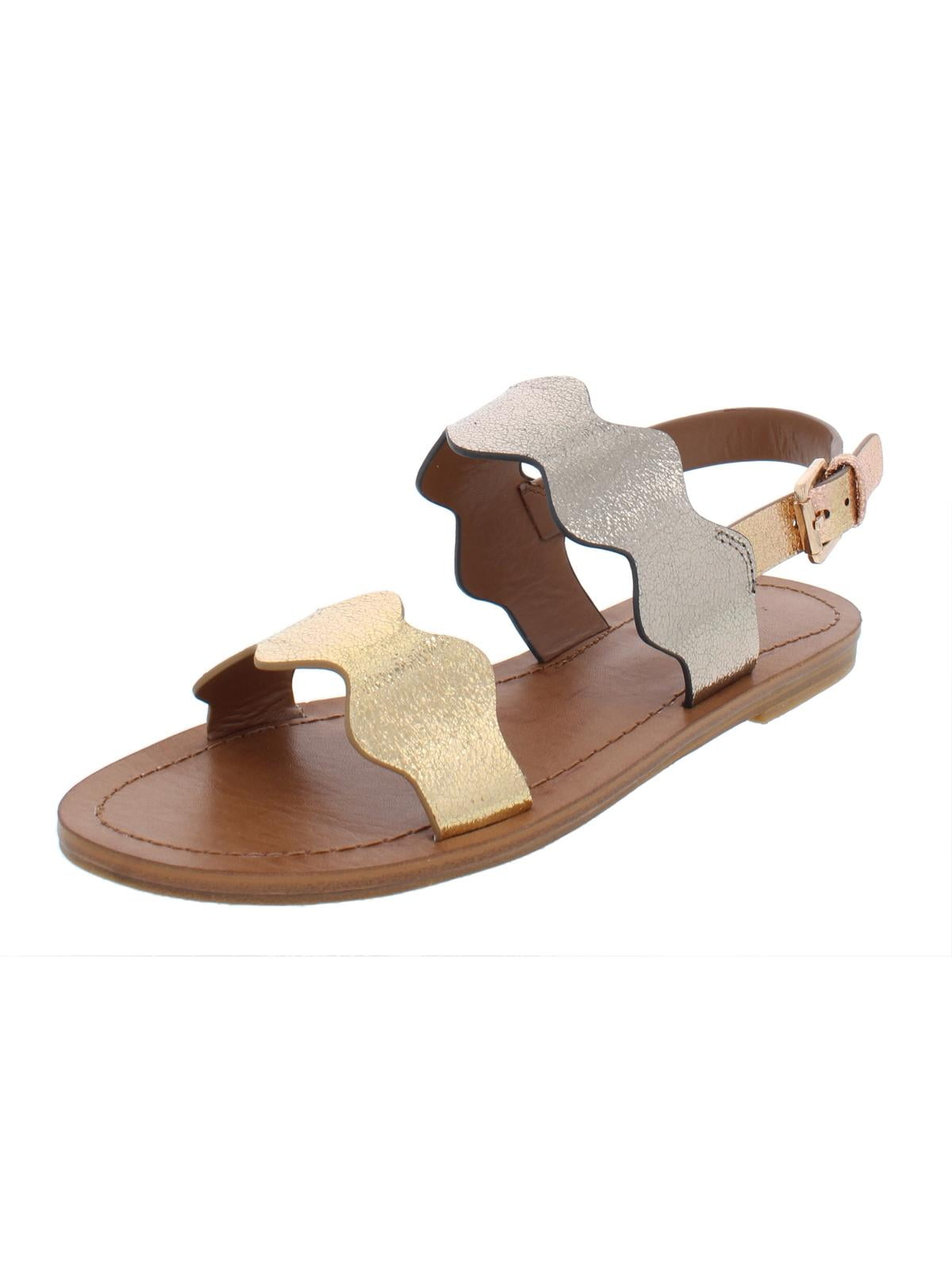 Indigo Rd. Womens She Faux Leather Flat Sandals - Walmart.com