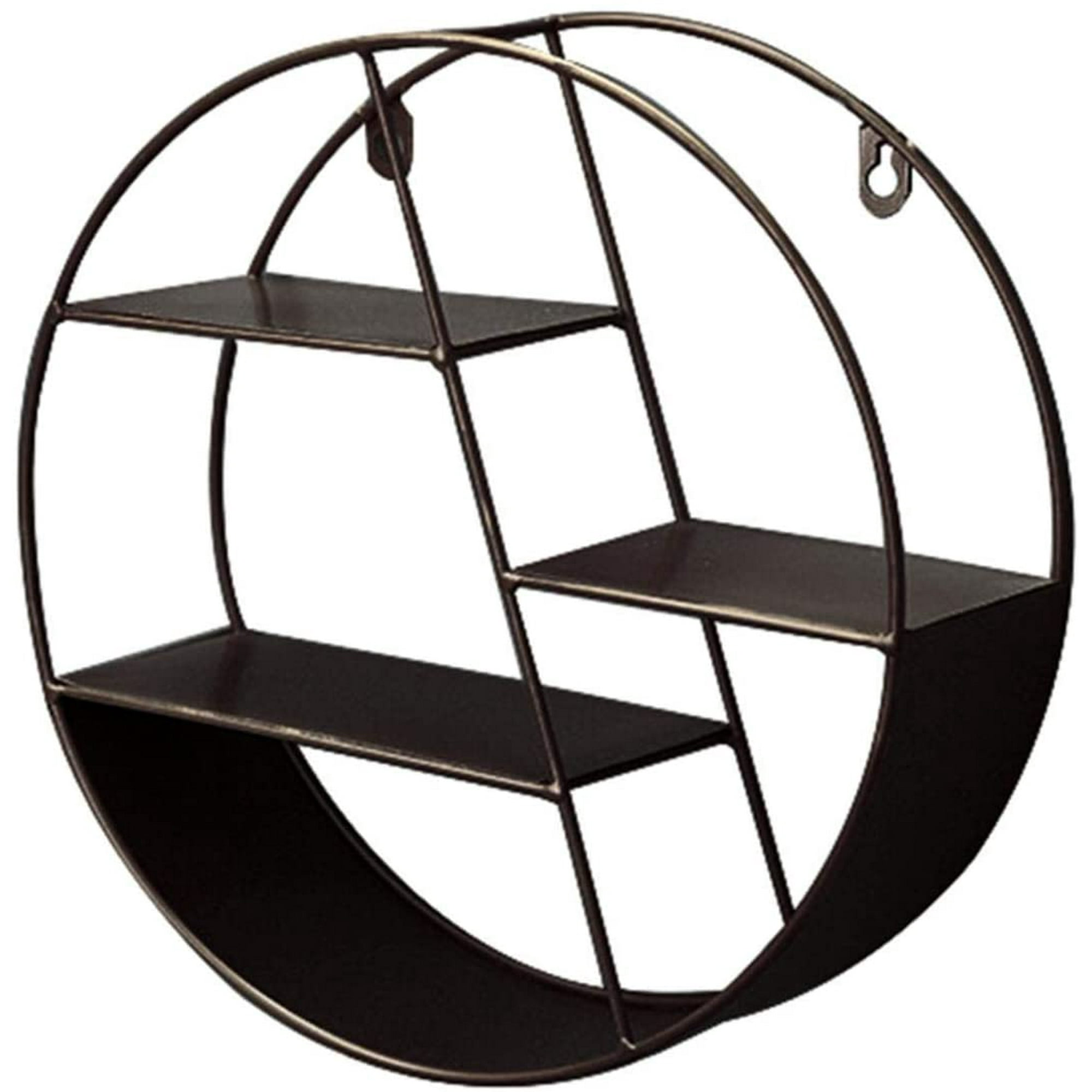 Click here for Xiang Round Wall Shelf Modern Made Of Metal  Spice... prices