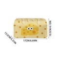 EclipseJewels Cute Cheese Tissue Box, Cartoon Desktop Fabric Tissue ...