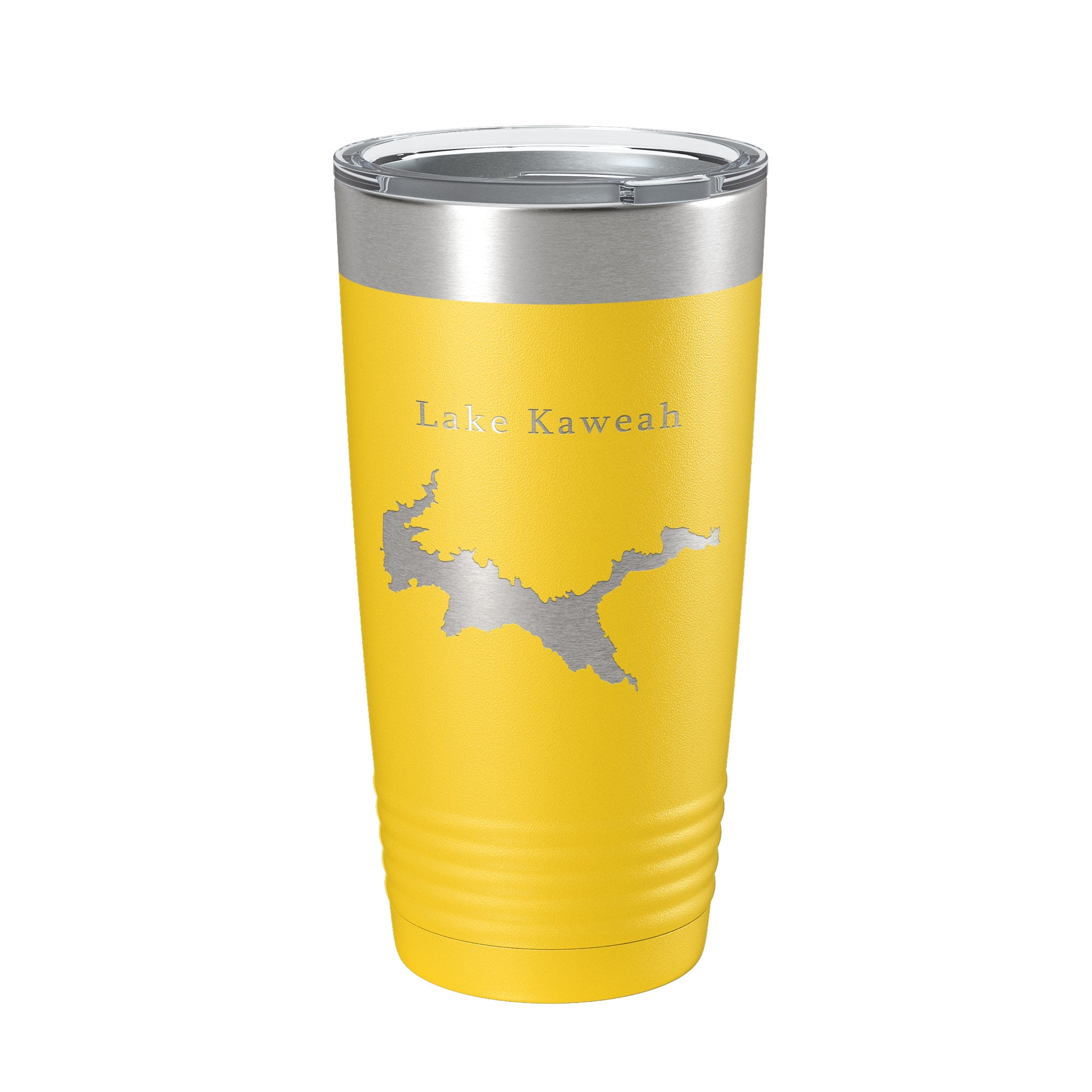 Lake Kaweah Map Tumbler Travel Mug Insulated Laser Engraved Coffee Cup ...