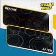 Cerama Bryte Glass Cooktop Cleaner Combo Kit with POW-R Grip, Scraper ...