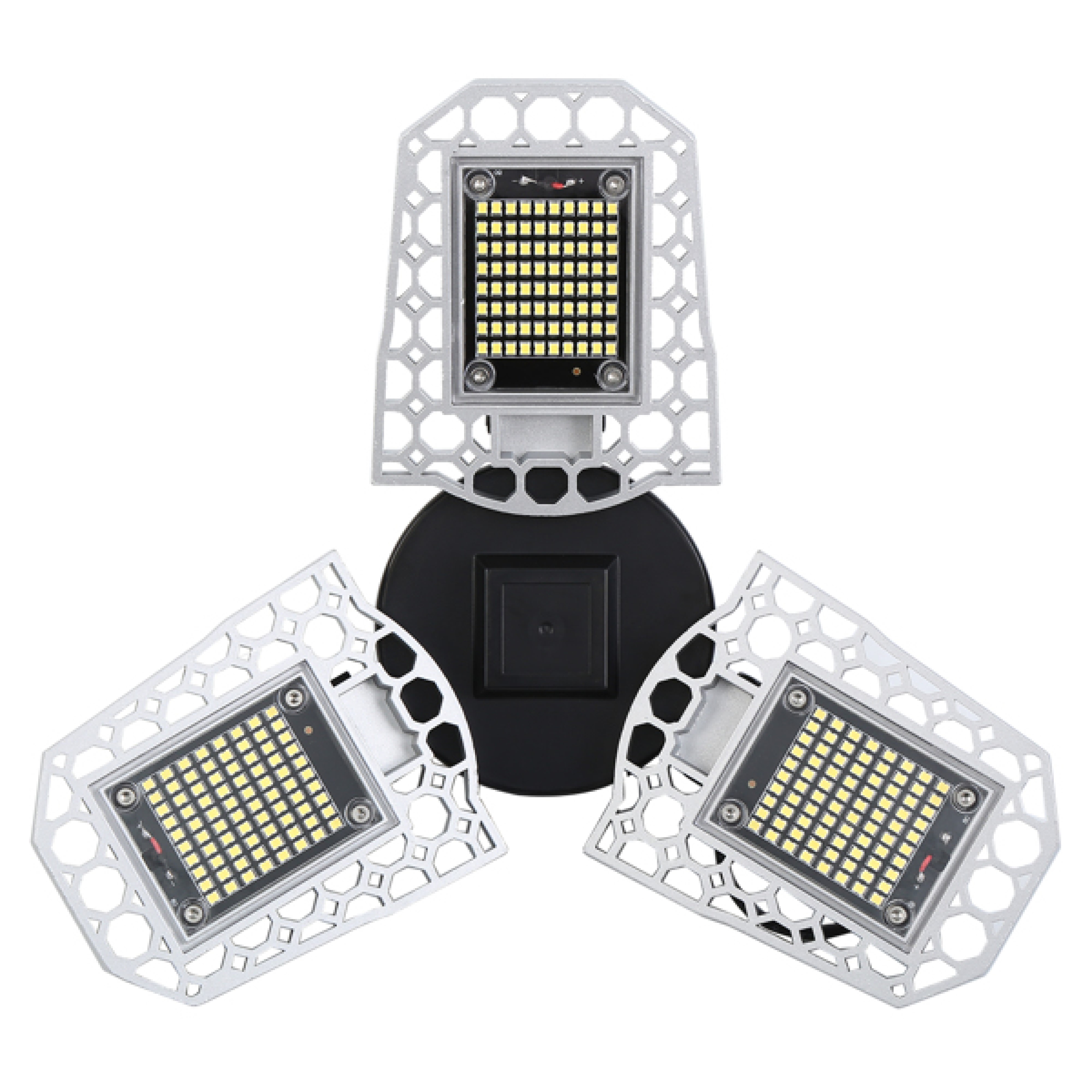 O'force 65W LED Garage Light 3 Panels Deformable 7200LM Super Bright ...
