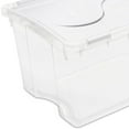 Sterilite 48 Qt Hinged Lid Storage Containers, Stackable Plastic Bin ...
