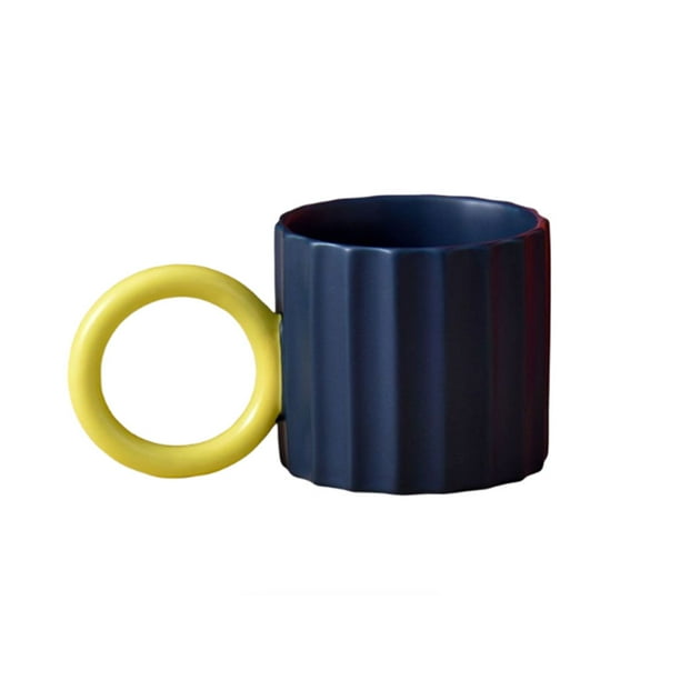 freestylehome Ceramic Mug Tea Milk Water Mugs Breakfast Oatmeal Cup ...