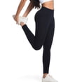 AGKIZG Solid Color Womens High Waist Yoga Leggings Butt Lifting Tight ...