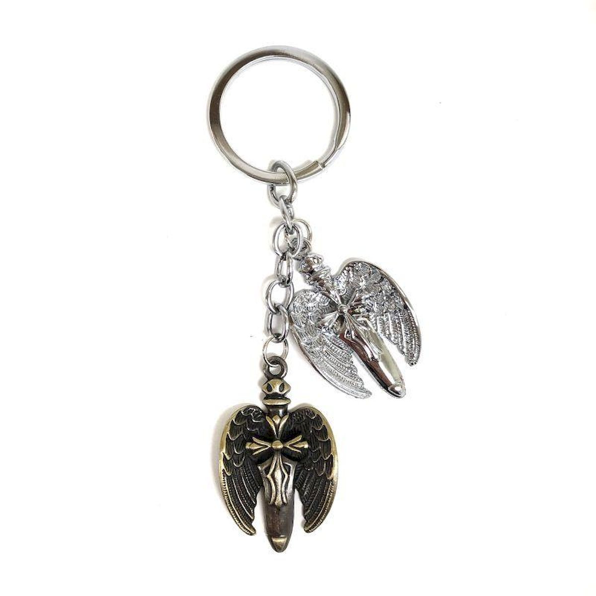 Double Angel Wings Key Chain - Walmart.com