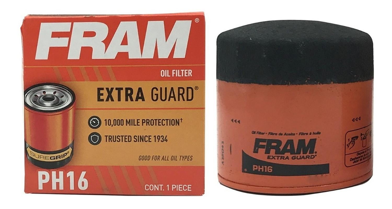 Filtro DE Aceite FRAM Extra Guard PH16 - Opiniones y calificaciones de ...