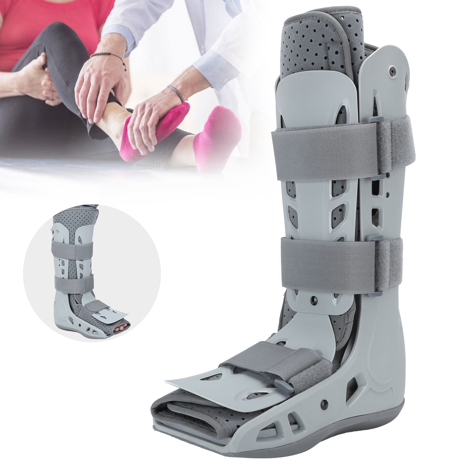 Bota Walker Brace NikouMX Air Cam Corta Con Punta Rota Talla S M L ...