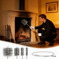 YIGSECU Pack of 4 Global Descaling Brushes for Flue Conduits Oxidation ...