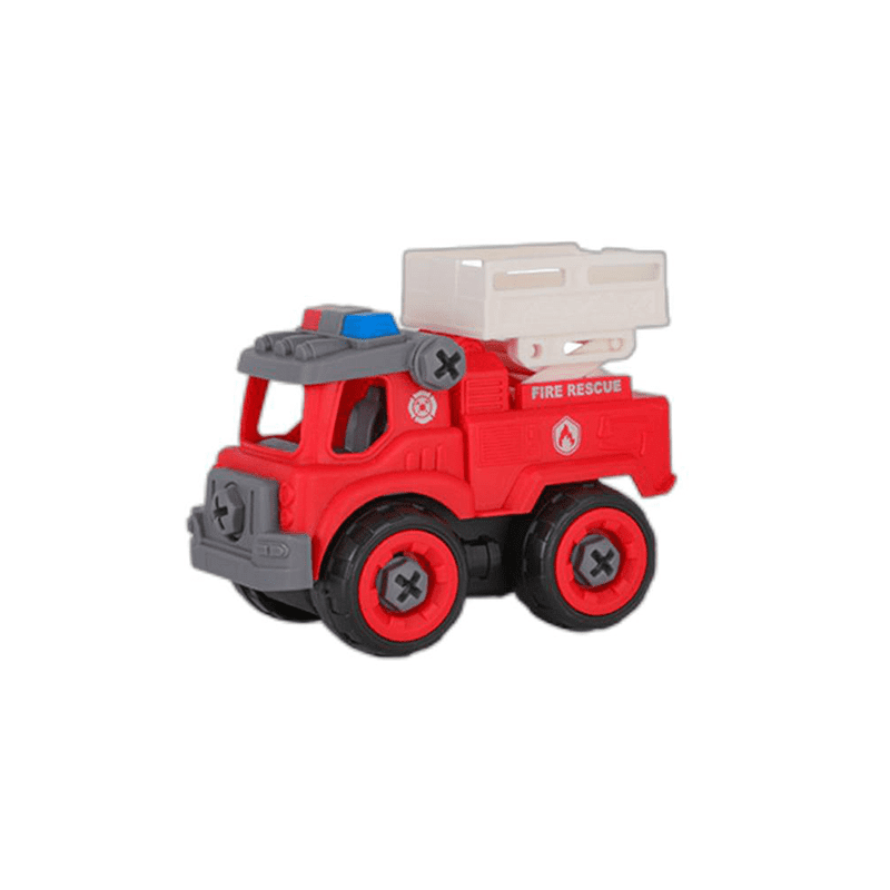 CSCHome Kids Disassembly Engineering Sanitation Toy Car Can Be ...