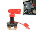 AUTOXBERT Battery Disconnect Switch 100A 12V 24V Isolator Power Cut Off ...