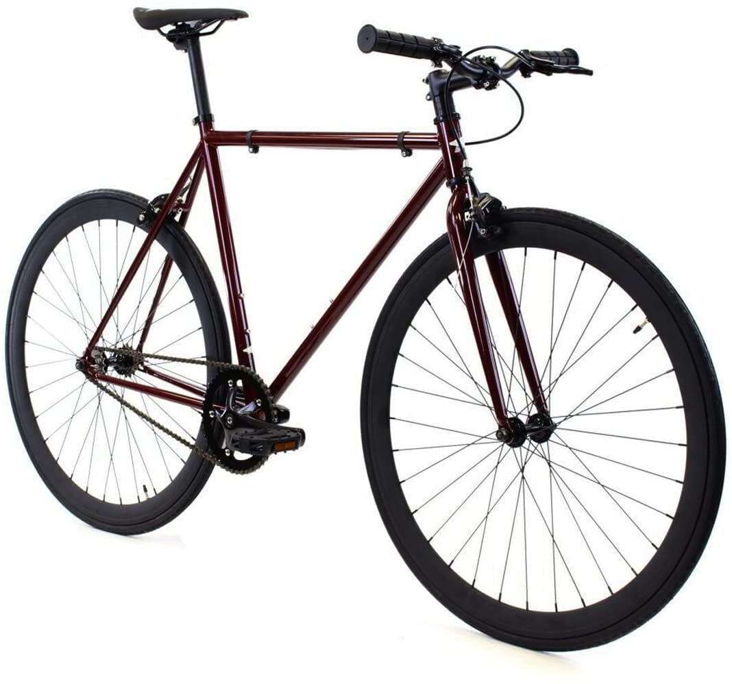 Golden Cycles Redrum Red/Black Fixed Gear 48 cm - Walmart.com