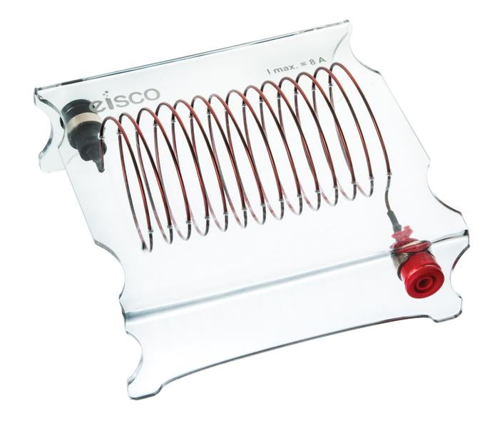 Magnetic Field Demonstrator, Long Solenoid, Acrylic Frame with Socket ...