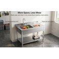 304 Stainless Steel utility sink, stainless steel sink for Kitchen ...