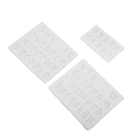Fondant Molds, Heat Resistant Numbers Uppercase Lowercase Letters ...