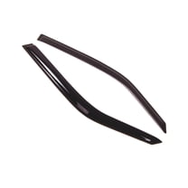 TuningPros Outside Mount Window Visor Deflector Smoke Tinted 4 Pcs Set ...