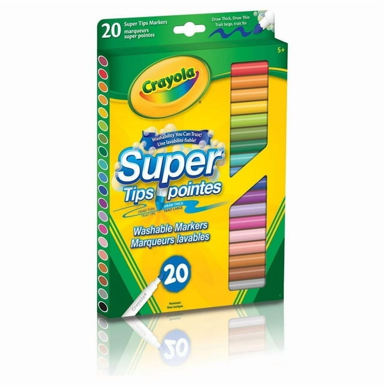 Click here for Crayola Super Tips Washable Markers  20 Count  Cra... prices