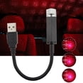 Miiottaa LED Starry Starry Lamp Car Roof Star Light Atmosphere ...