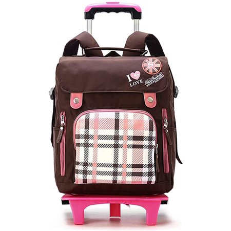 Kids Rolling School Bag Wheeled Travel Backpack | Walmart Canada