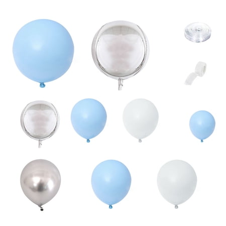 18 Inch Macaron Blue Balloon Chain Set | Walmart Canada
