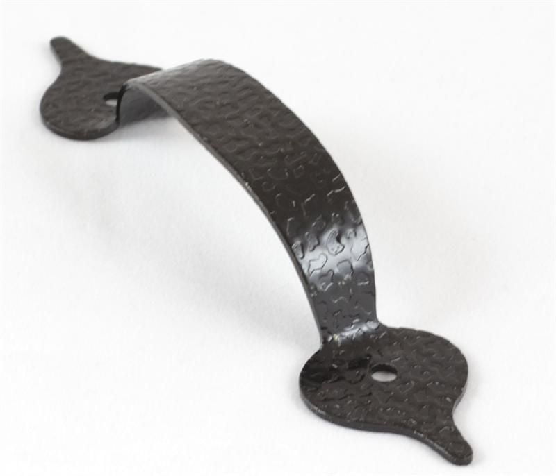 6 Pcs, Black Metal Drawer Pull 5 " Long W/Old Fashioned, Classic Look ...